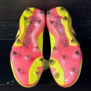 adidas | Shoes | Adidas Predator Fg Soccer Cleats Neon Yellow And Black ...